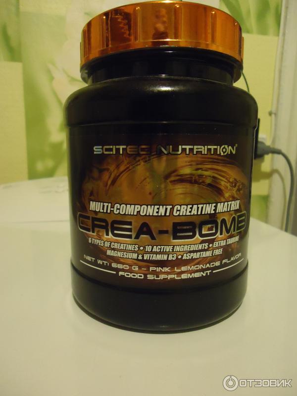 Отзыв о Спортивное питание Scitec Nutrition Crea-Bomb | Креатин ...