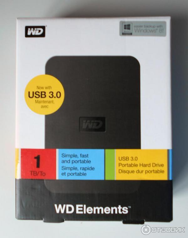 Отзыв о Внешний жесткий диск WD Elements | Теперь можно забыть о горах ...